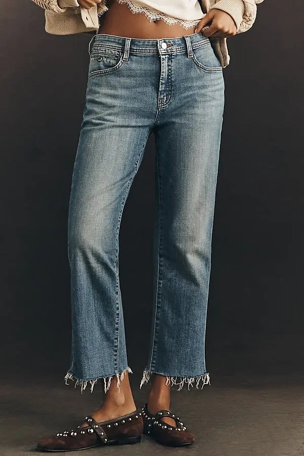 PILCRO Low-rise Relaxed Straight Jeans