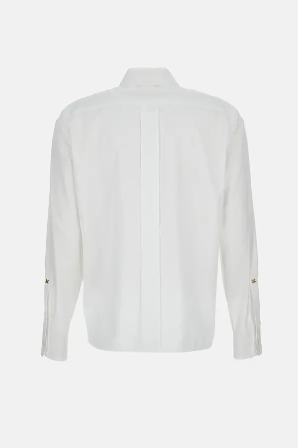 Max Mara Straight-cut Cotton Poplin Shirt