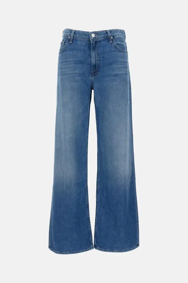 MOTHER The Rerun Zip Sneak Jeans