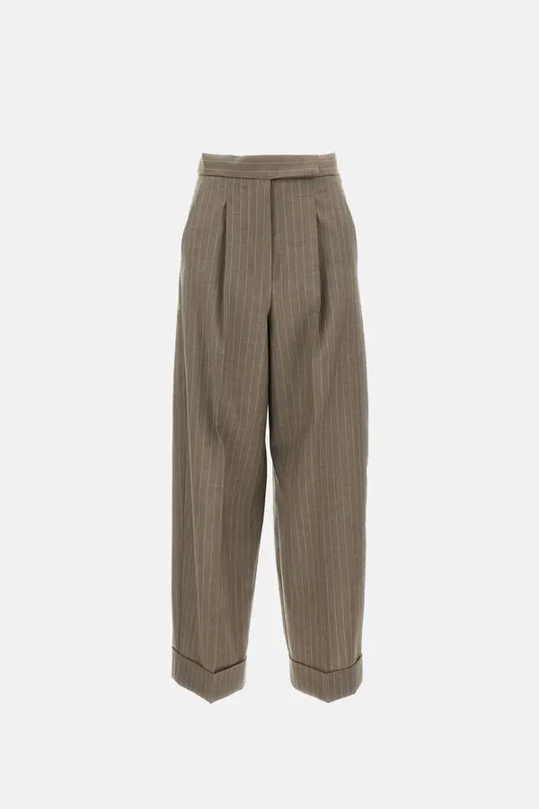 Max Mara Manetta Pinstripe Trousers