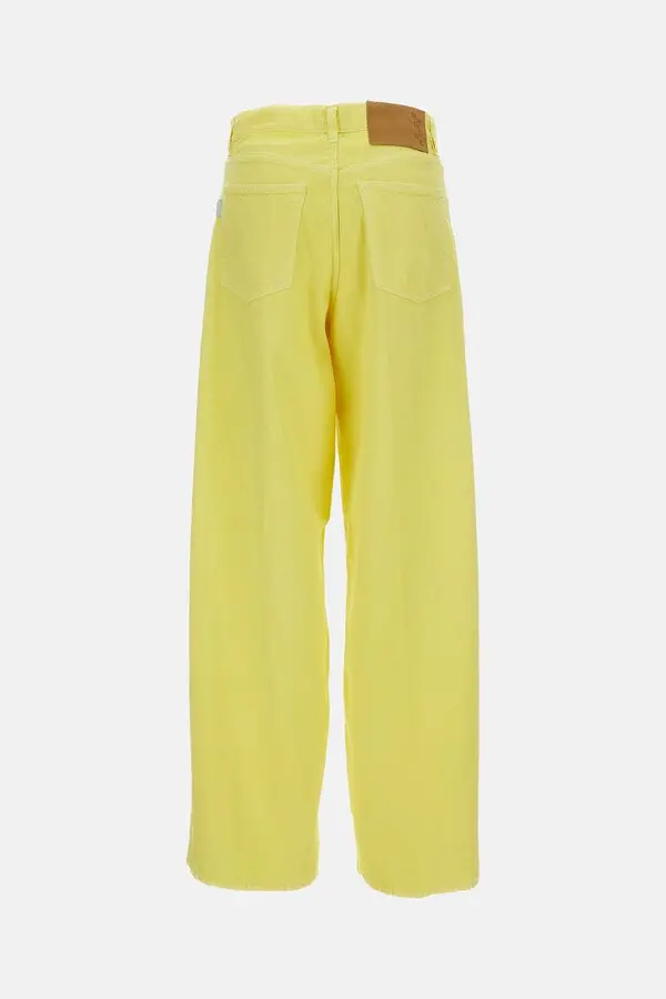 HAIKURE Bethany Twill 45 Trousers - Giallo