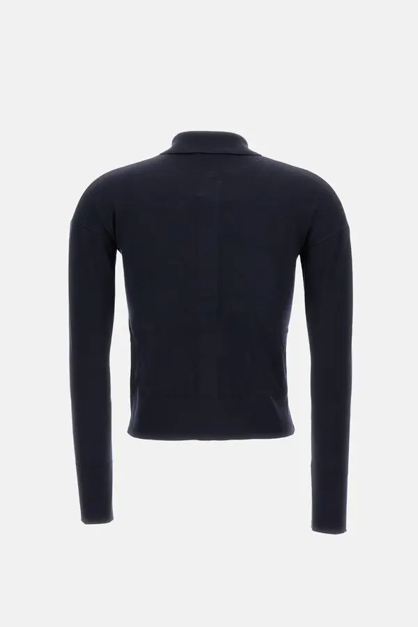 Max Mara Cardigan With Front Button Closure - Blue