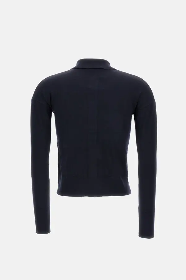 Max Mara Cardigan With Front Button Closure - Blue