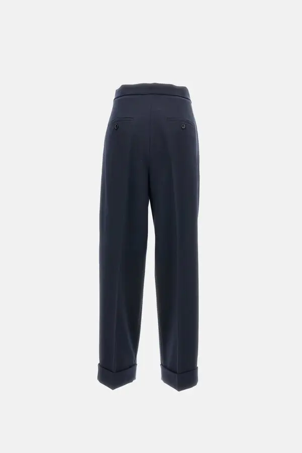 Max Mara Rugiada Trousers - Blue