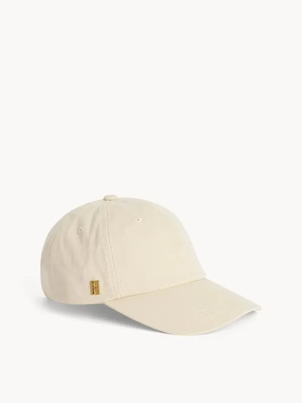 BY MALENE BIRGER Aubriela Organic Cotton Cap - Oyster Gray