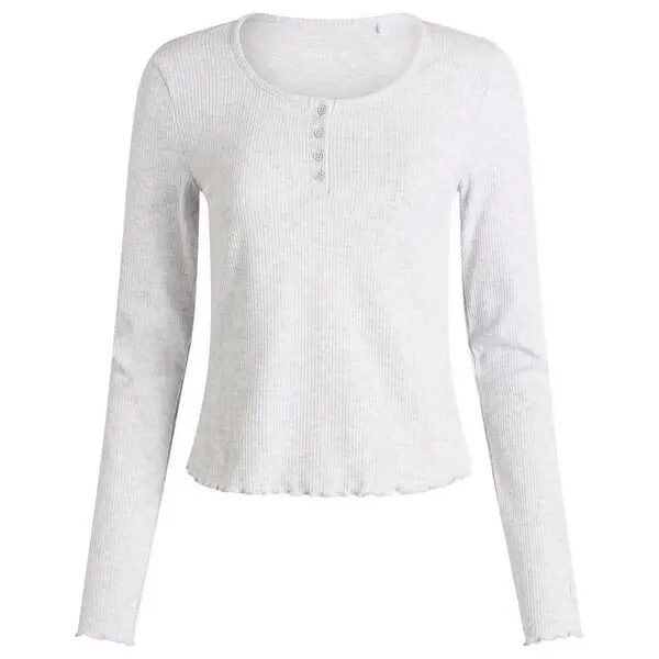 TALA Sleep Lounge Henley Long Sleeve Top