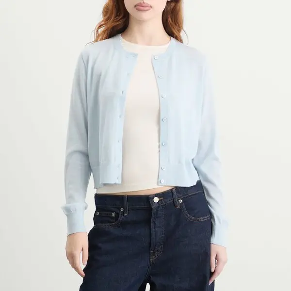 ANINE BING Moni Crop Cardigan