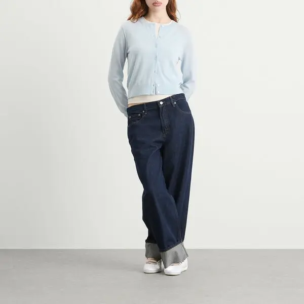 ANINE BING Moni Crop Cardigan