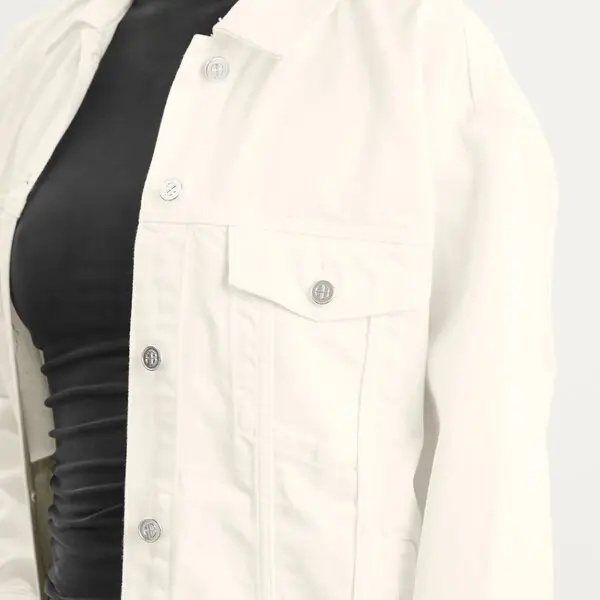 ANINE BING Rory Denim Trucker Jacket