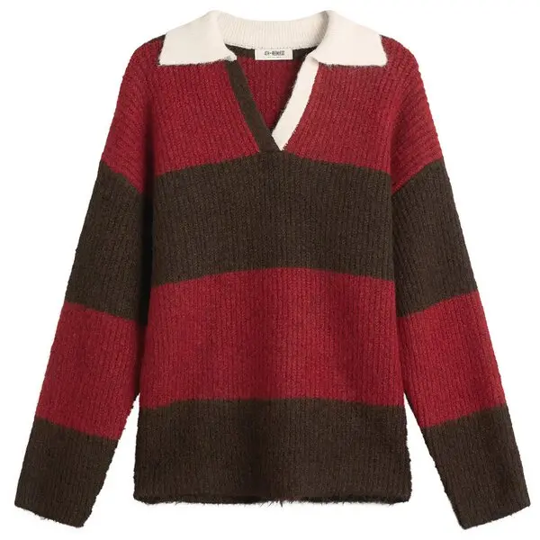 4TH & RECKLESS Ruby Striped Jumper