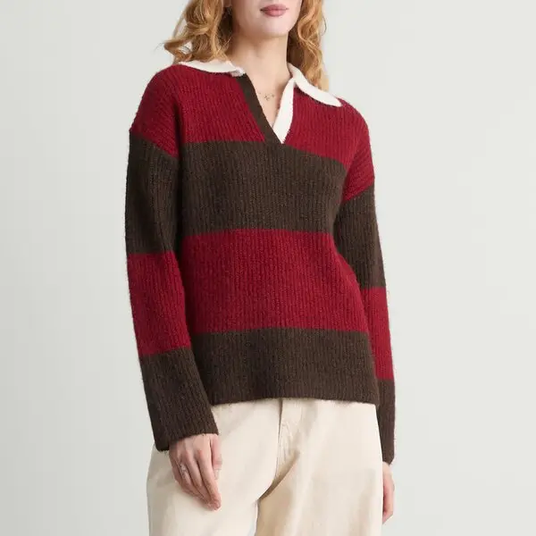 4TH & RECKLESS Ruby Striped Jumper