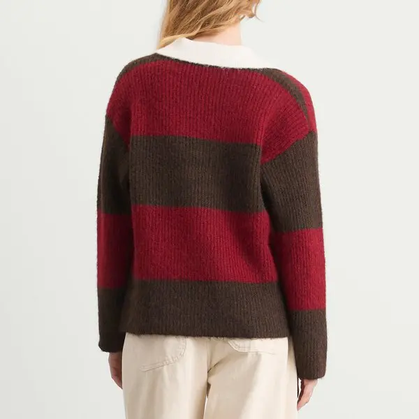 4TH & RECKLESS Ruby Striped Jumper