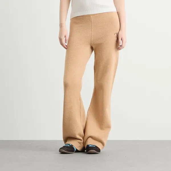 4TH & RECKLESS Jackson Knitted Trousers - Camel