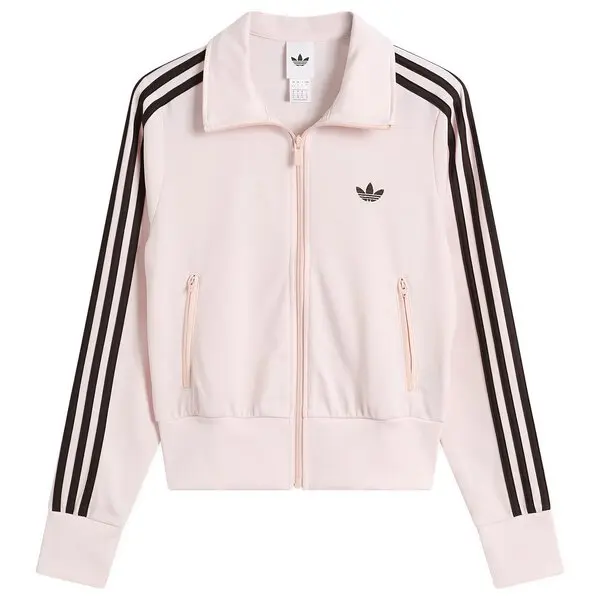 Adidas Classic Firebird Track Top - Sandy Pink/aurora Coffee