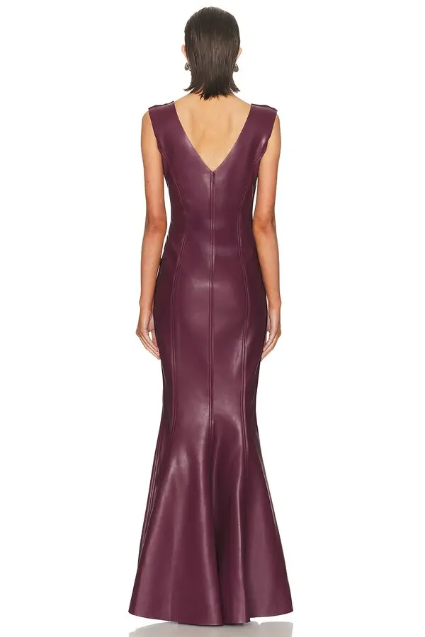 Norma Kamali Grace Fishtail Gown