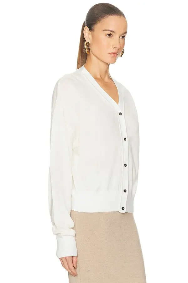 Jacquemus Le Cardigan Brode - Off White