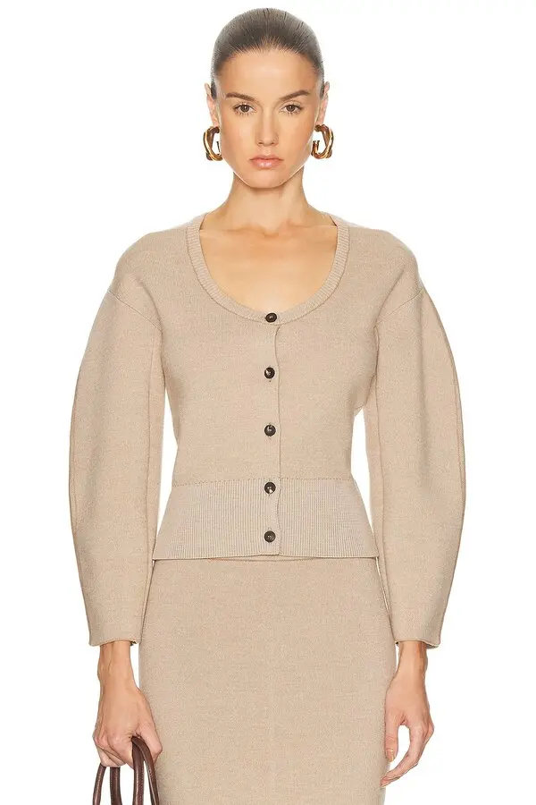 Jacquemus Le Gilet Doppio - Multi-beige