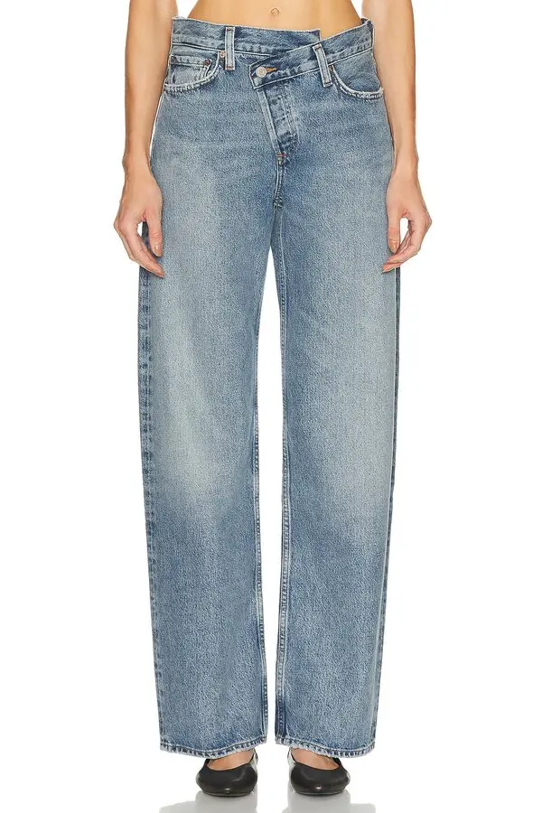AGOLDE Arc Criss Cross Jeans