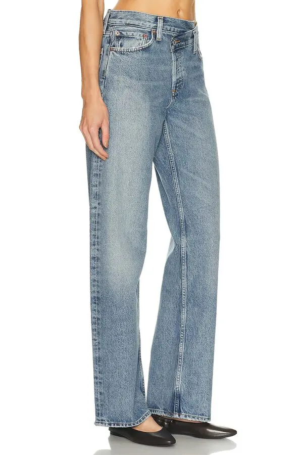 AGOLDE Arc Criss Cross Jeans