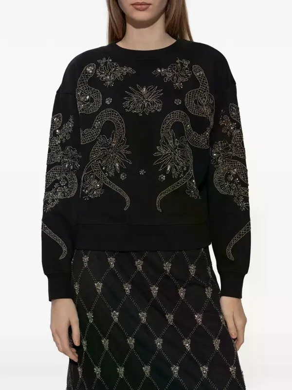 ALLSAINTS Cecile Embellished Sweater