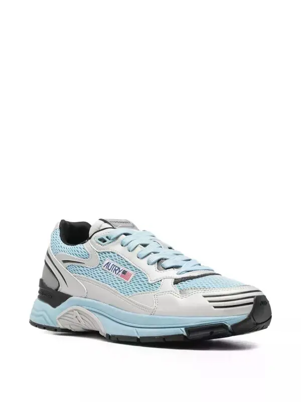 AUTRY Hyperway Logo-detail Sneakers - Blue