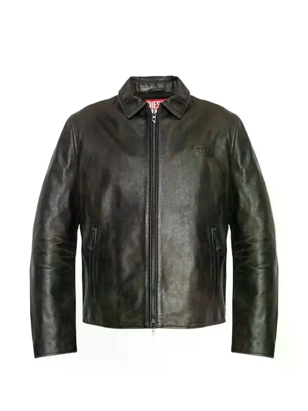 DIESEL® L-amar-wrd Leather Jacket