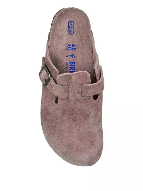 BIRKENSTOCK Adjustable Strap Suede Sandals - Grey