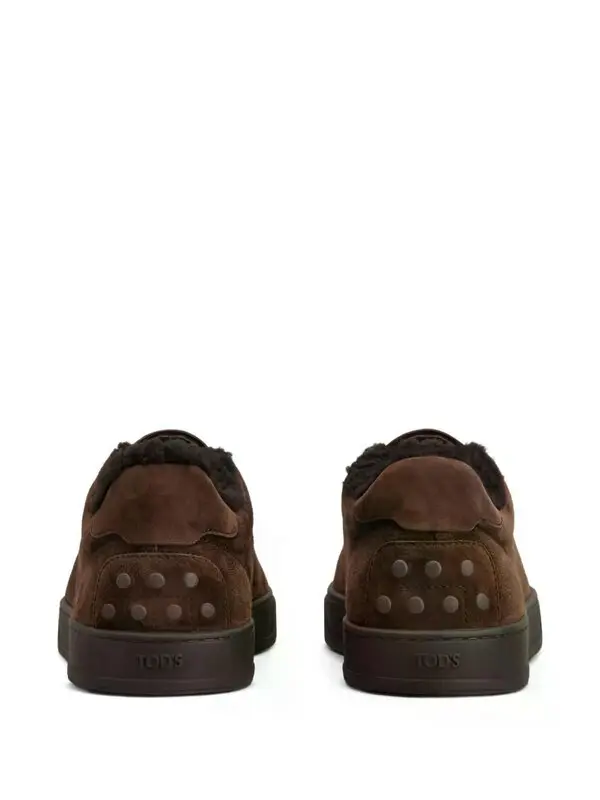 TOD'S Suede Sneakers - Brown