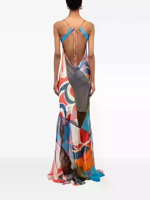 DONDE ESTEBAN Palenque Floral Maxi Dress