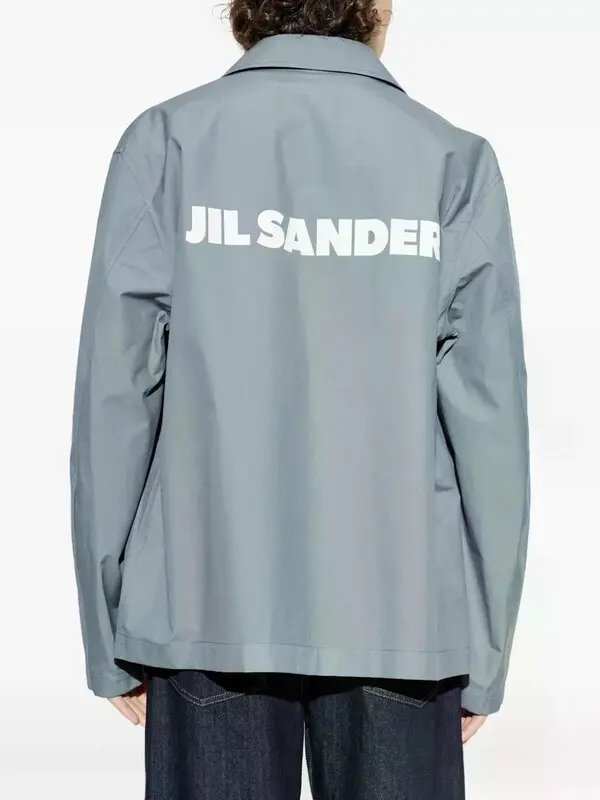 JIL SANDER Cotton Jacket - Blue
