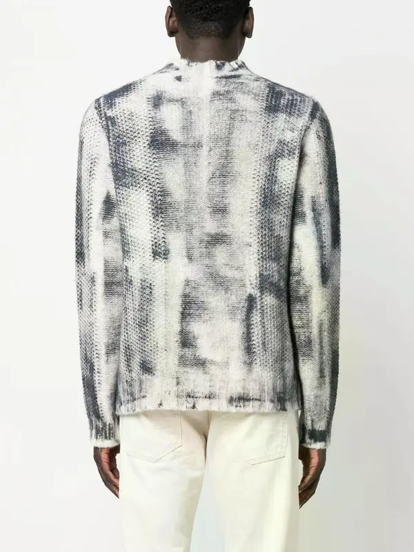 Malo Abstract-print Jumper