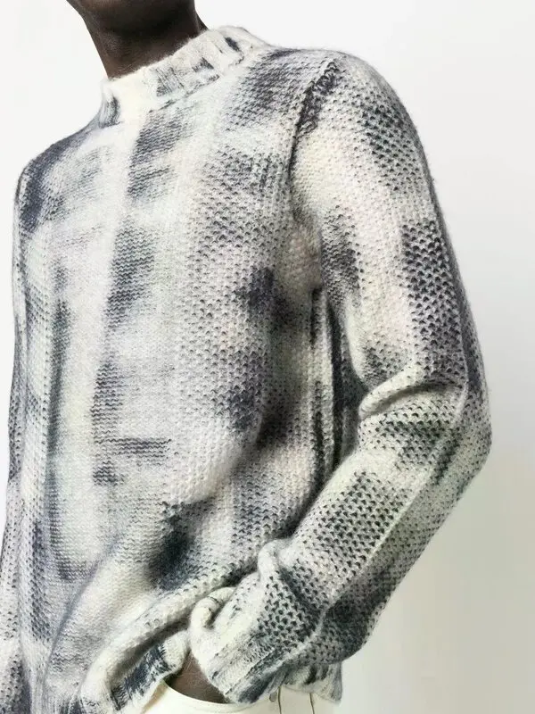 Malo Abstract-print Jumper
