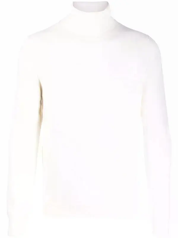 Malo Roll Neck Cashmere Jumper - Neutrals