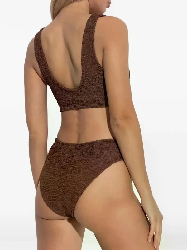 Hunza G Metallic Crinkle Bikini
