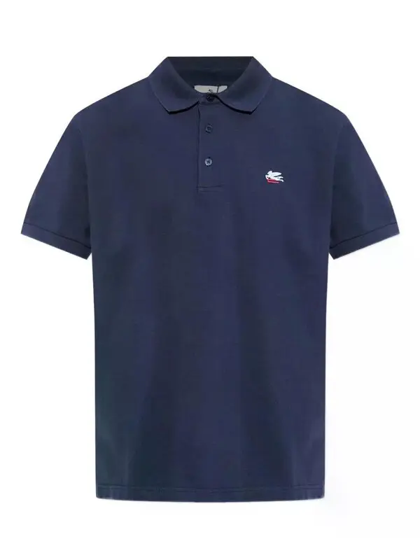 Etro Pegaso-embroidery Polo Shirt