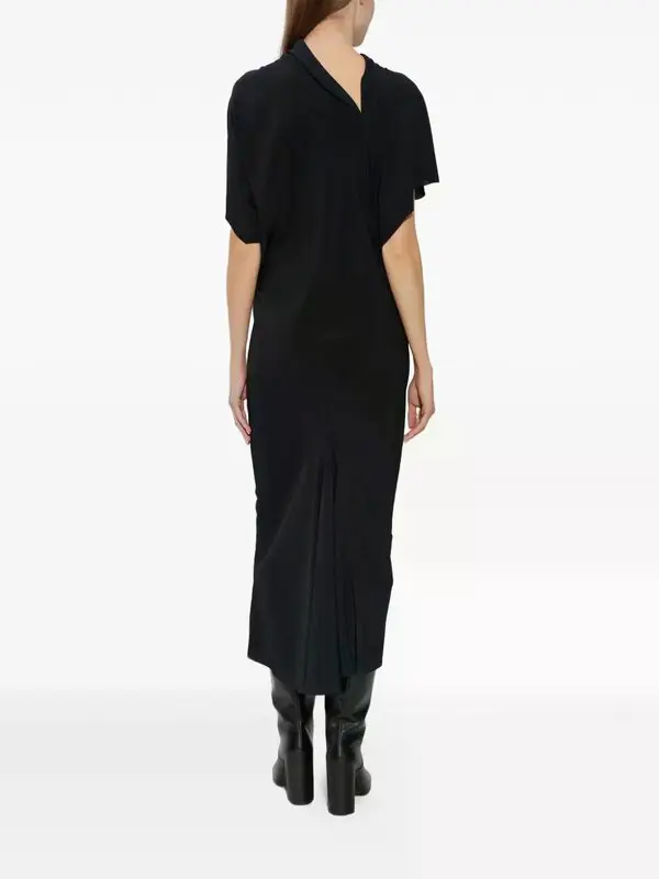 Rick Owens Stadium Seb Midi Dress - Black