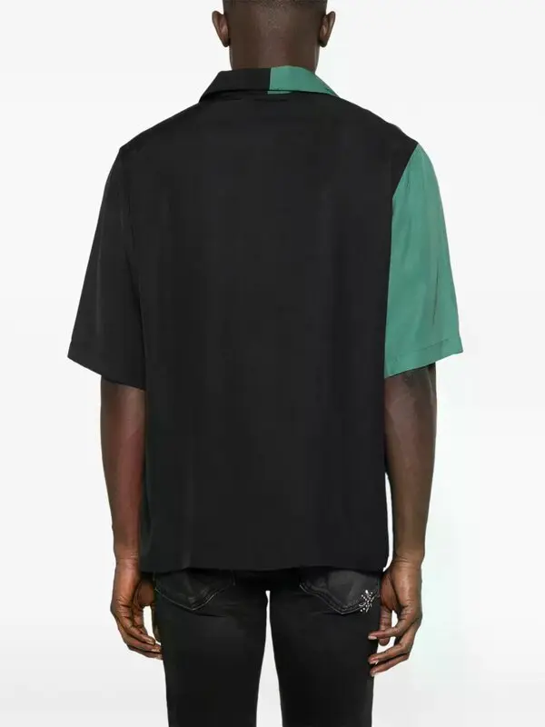 Amiri Spliced Camp Shirt