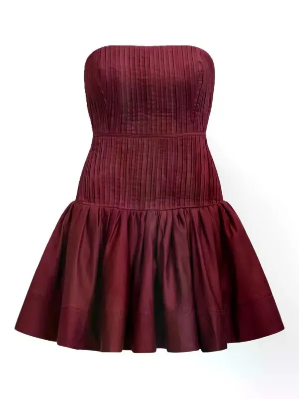 Aje Strapless Mini Dress