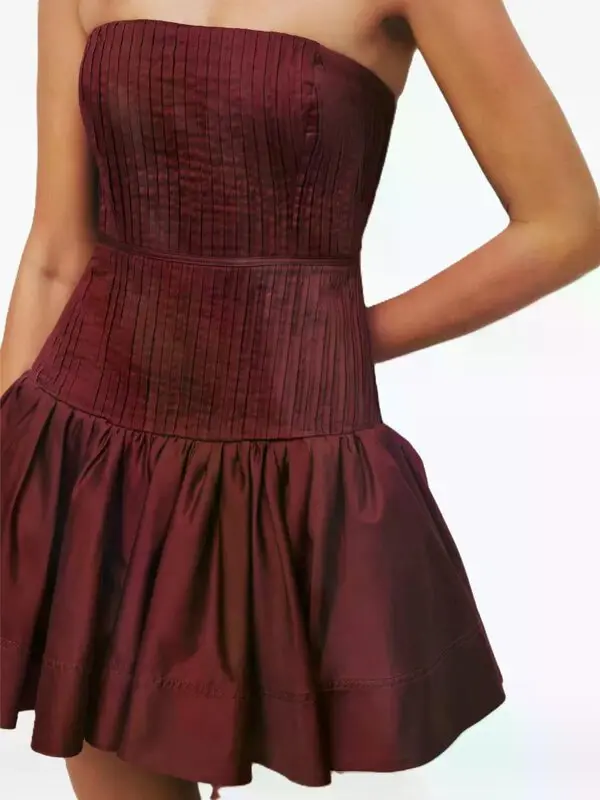 Aje Strapless Mini Dress