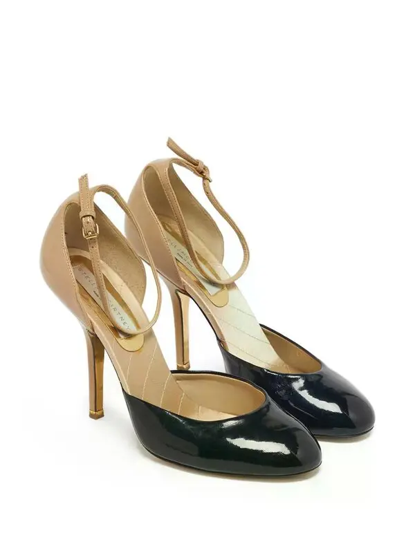 Stella McCartney D'orsay Patent-finish Pumps