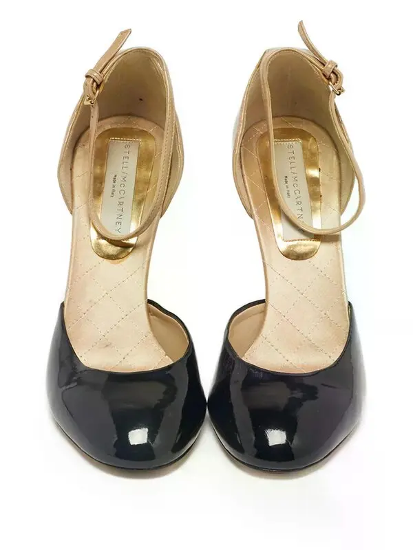 Stella McCartney D'orsay Patent-finish Pumps