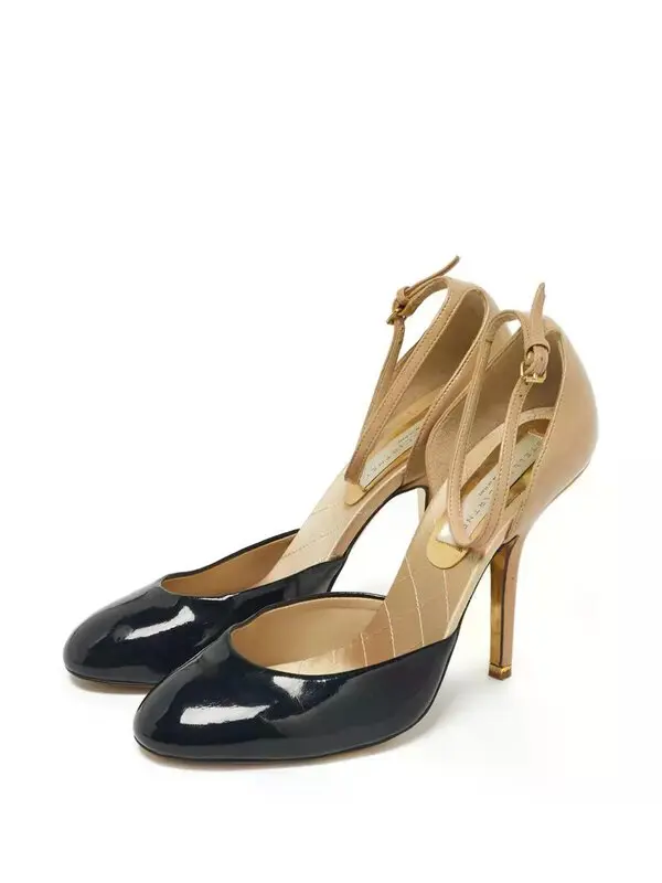 Stella McCartney D'orsay Patent-finish Pumps