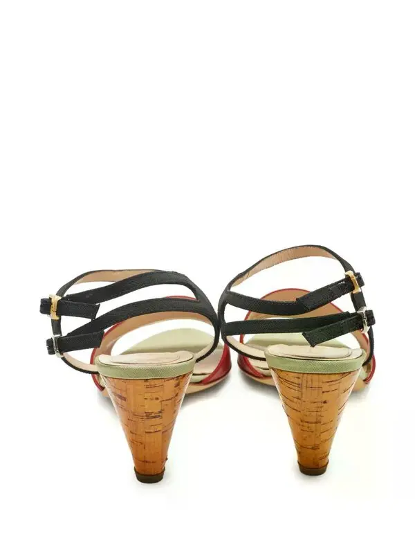 Fendi Leather Sandals