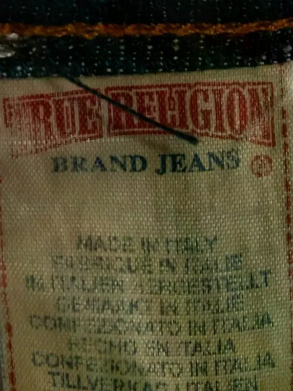 True Religion Shannon Jeans With Contrast Stitching And Faded Effect