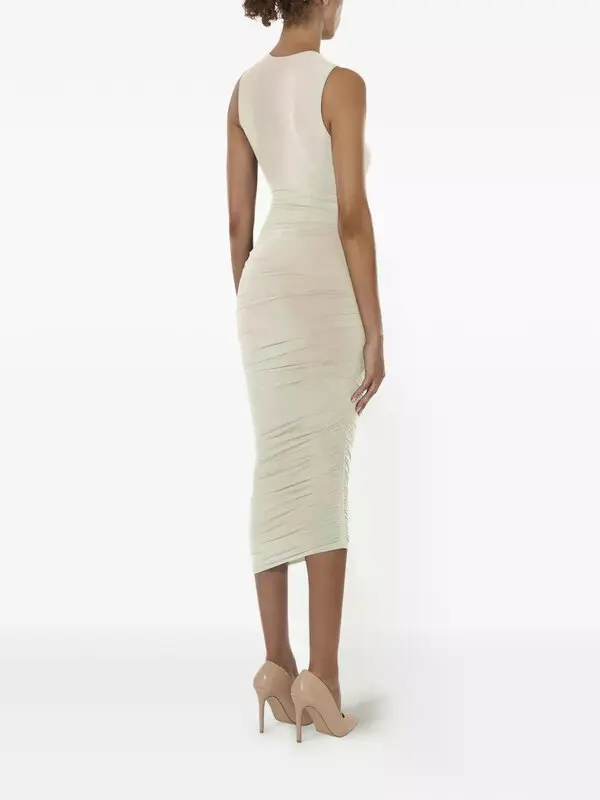 Wolford Drape Midi Dress - Neutrals