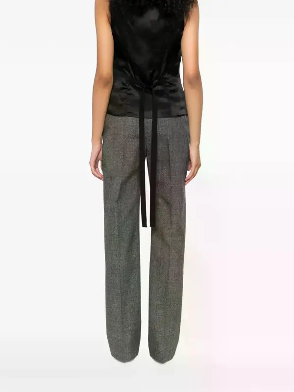 Alexander McQueen Tie Waist Vest