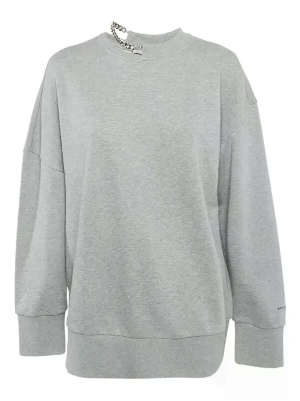Stella McCartney Chain-embellishment Sweatshirt - Grey