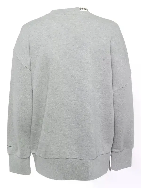 Stella McCartney Chain-embellishment Sweatshirt - Grey