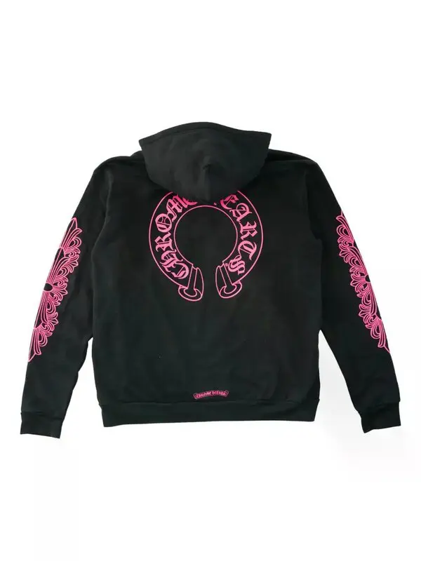 Chrome Hearts Horseshoe Zip-up Hoodie