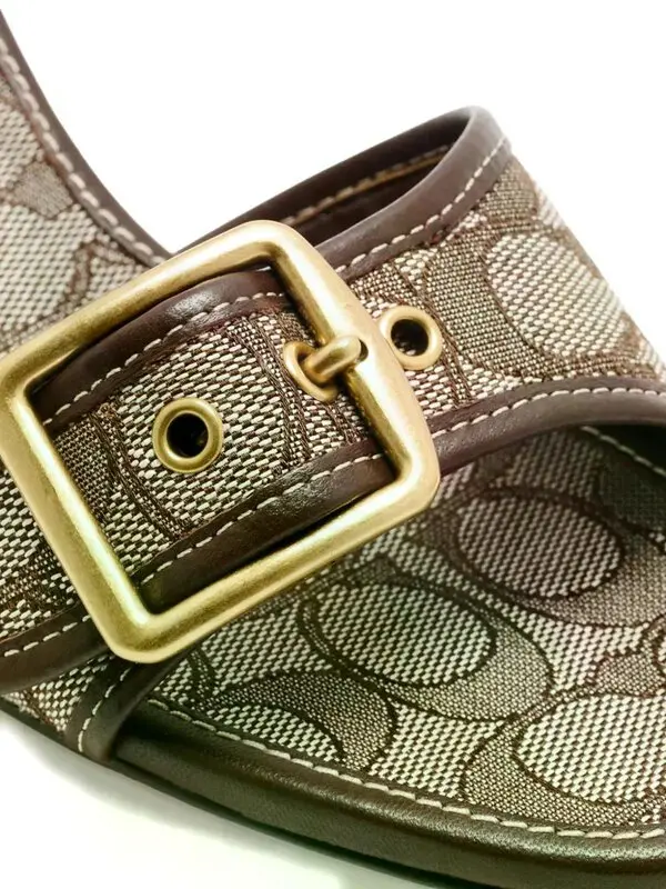 COACH 55mm Margot Buckle Heeled Sandals